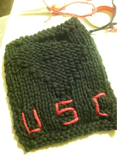 Ravelry: USC Coaster pattern by Lindsey Sheeley
