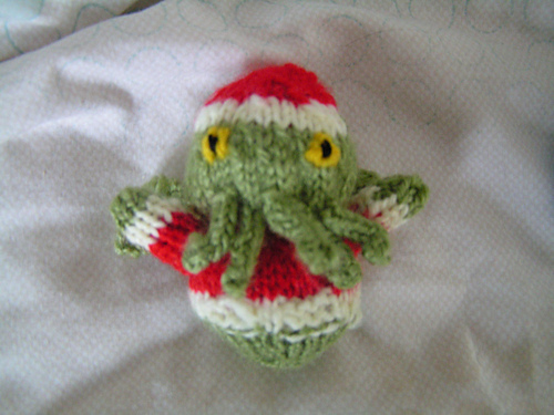 Ravelry: Santa Cthulhu pattern by Philip Skipper