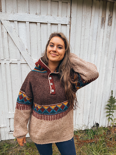 Ravelry: Sørvestgenser pattern by Linka Neumann
