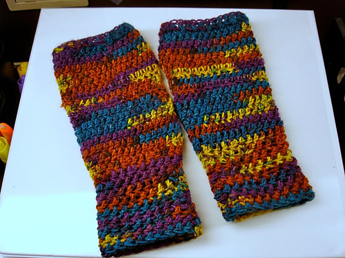 Ravelry: Quick Crochet Skinny Mitts pattern by Christa Casebeer