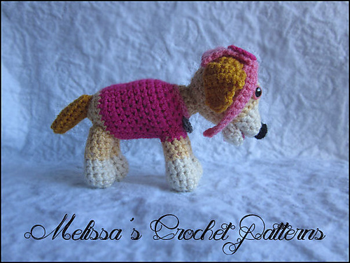 Ravelry: Skye from Paw Patrol pattern by Melissa's Crochet Patterns