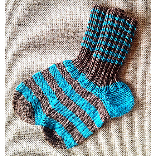 Ravelry: Stripesokker pattern by Edel Marie Storaunet