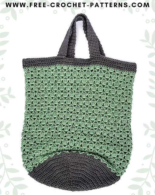 Ravelry: Sage Green Bag pattern by Lisa Geerts