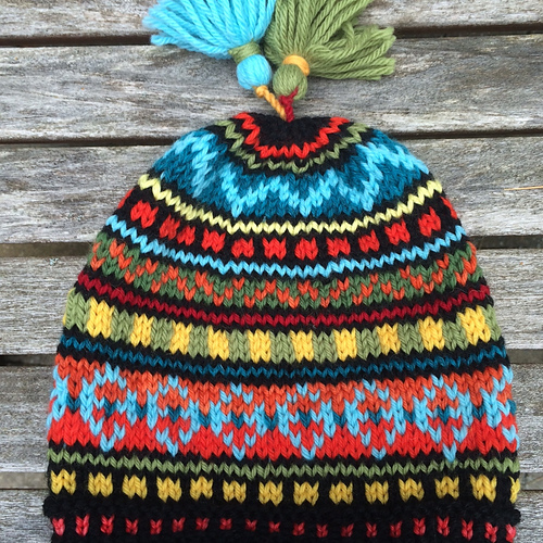 Ravelry: Native Language Hat pattern by Lisa McFetridge
