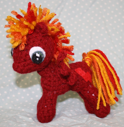 Ravelry: Crochet Pony Pattern inspired by My Little Pony. pattern by ...