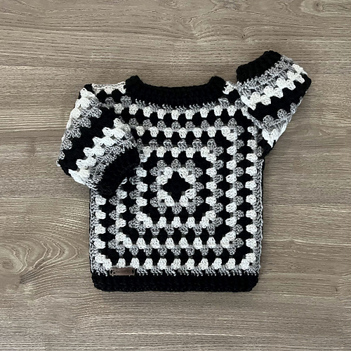 Ravelry: Granny Square Sweater pattern by Lisa Boyd