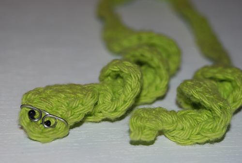 Ravelry: Crochet Bookworm Bookmark pattern by FreeCraft Unlimited