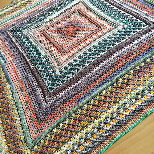 Ravelry: Retrograde Blanket pattern by Shelby Shea