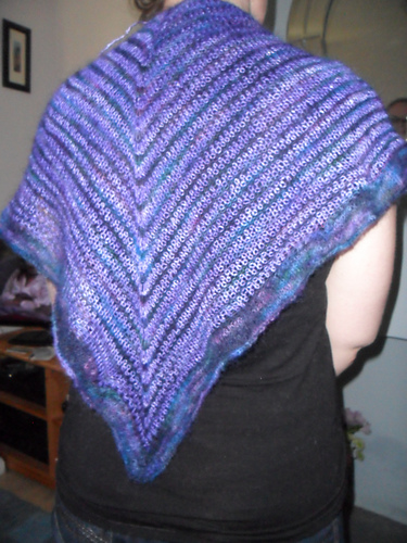 Ravelry: Cadbury Ruffle Shawl pattern by More Twist