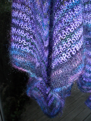 Ravelry: Cadbury Ruffle Shawl pattern by More Twist
