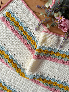 Ravelry: Little Lotus Blanket pattern by Little Duck Crochet