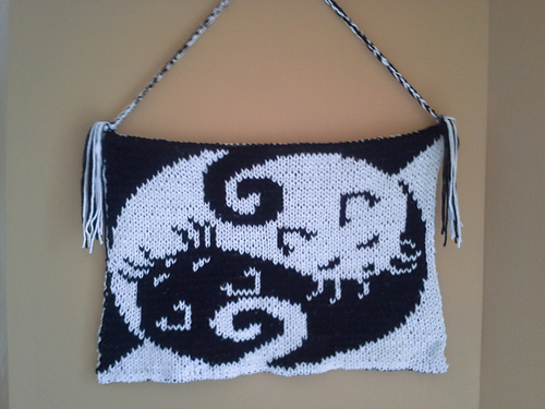 Ravelry: Yin & Yang Cats Chart pattern by Melanie Nordberg