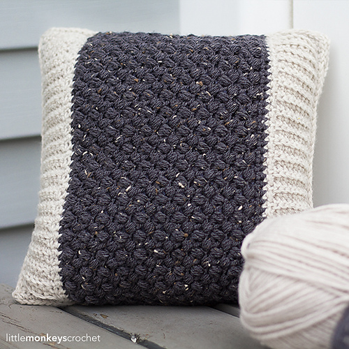 Ravelry: Bean Stitch Accent Pillow pattern by Rebecca Langford