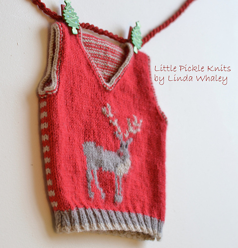 Ravelry: Little Reindeer Tank pattern by Linda Whaley