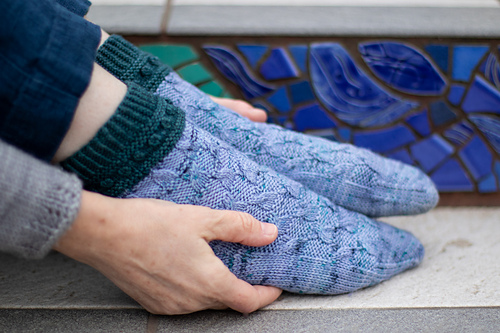 Ravelry: Carrots & Radishes socks pattern by Dawn Henderson