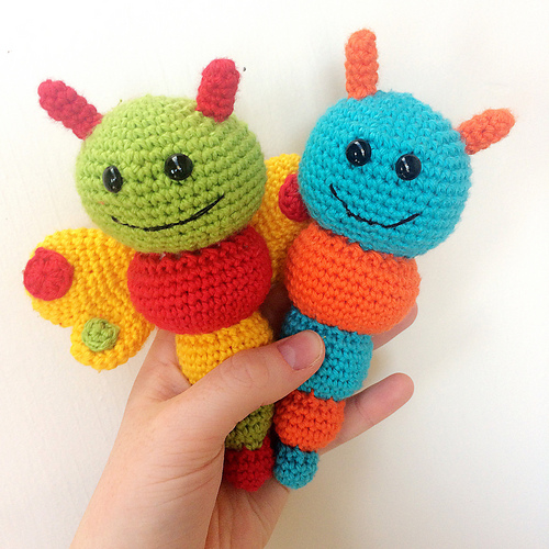 Ravelry: Bug rattles pattern by Mari-Liis Lille
