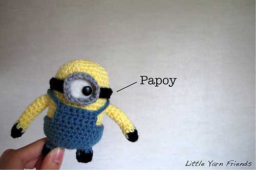 Ravelry: Lil' Minion Despicable Me pattern by Rachel Hoe