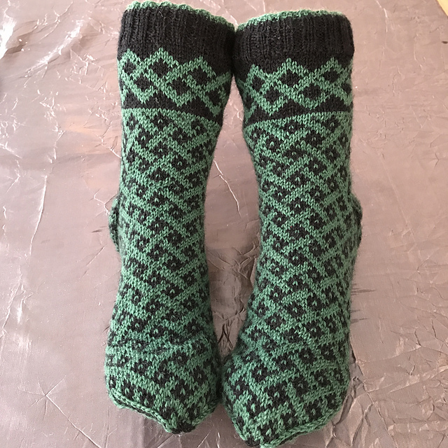 Ravelry: liwes' Green viking-socks