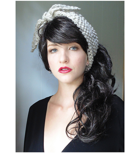 Ravelry: Little Flowers Headband - Head Scarf pattern by Elizabeth Gormley