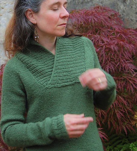 Ravelry: Percentile: a percentage sweater pattern by Elizabeth Felgate