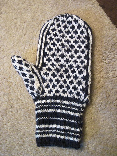 Ravelry: Vintage Norwegian Mittens pattern by Lalla Frolich Miller