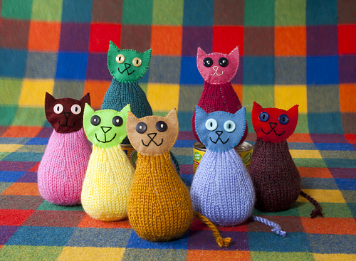 Ravelry: Weird Cats pattern by Liz Wray