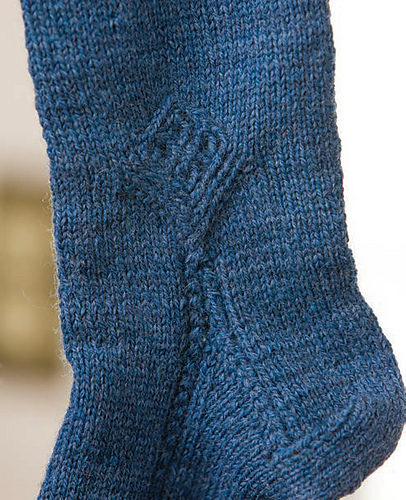 Ravelry: Welsh Socks with a Quirk pattern by Judy Alexander