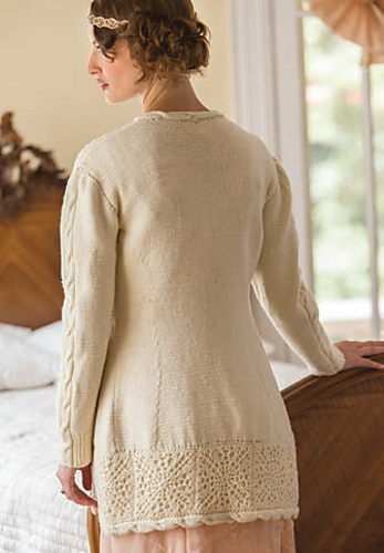 Ravelry: Lacy Tapered Jacket pattern by Julie Hamilton