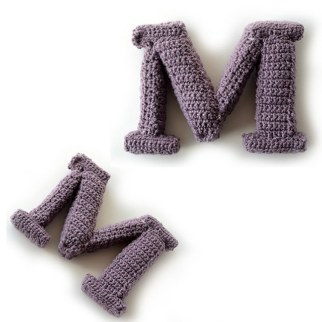 Ravelry: Letter M pattern by Joyce Overheul
