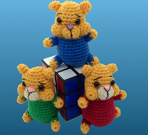 Ravelry: Cheeky Chipmunks pattern by Lonemer Creations