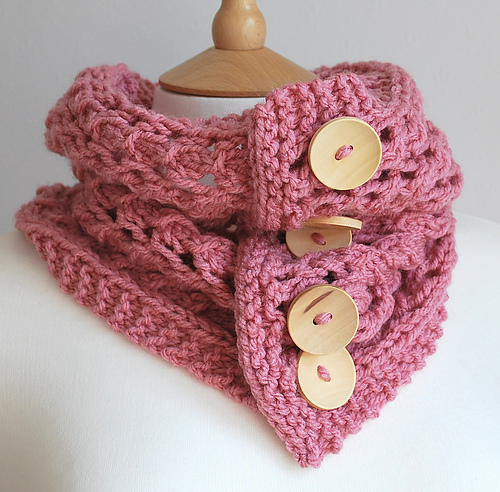 Ravelry: Trellis Lace Scarflet pattern by Linda Lunn