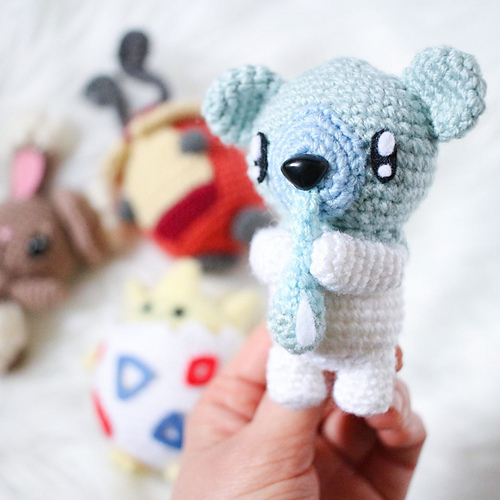 Ravelry: Cubchoo Pokemon Amigurumi pattern by Cathrine Johansson