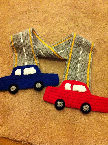 Ravelry: Kids Car Scarf pattern by Loopy Freak