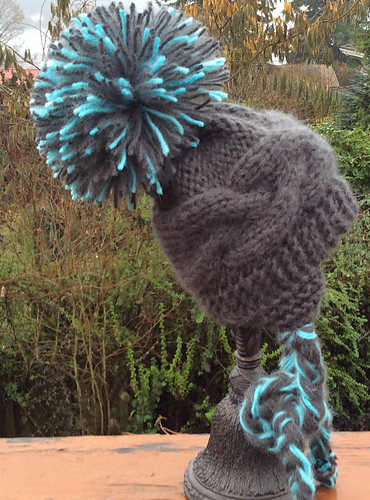 Ravelry: Pom Pom Hat pattern by Lora M