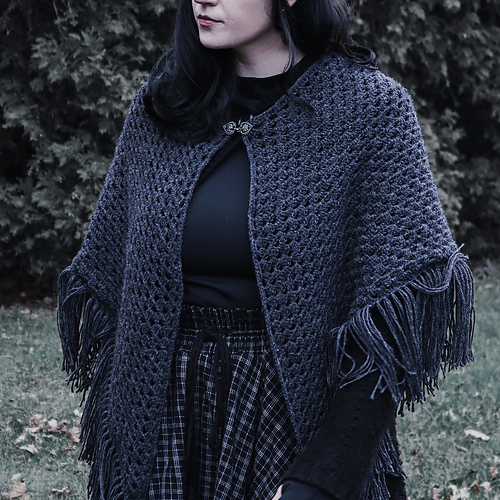 Ravelry: Crocheted Sontag-Shawl c.1864 pattern by Dreadful Velvet Designs