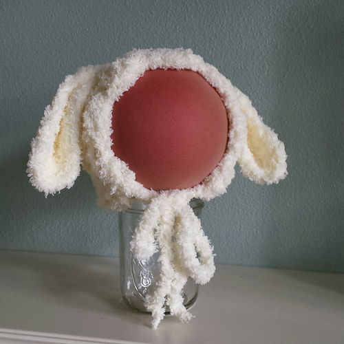 Ravelry: Newborn Lamb or Bunny Bonnet pattern by Chelsie Brady