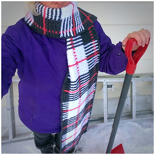 Ravelry: Plaid Super Scarf pattern by The Crochet Files