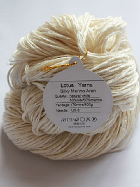 Ravelry: Lotus Yarns Silky Merino Aran