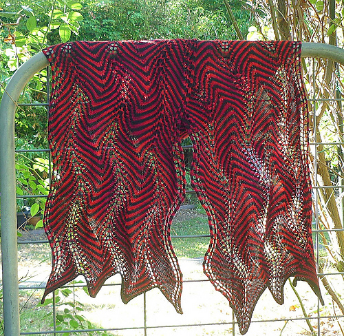 Ravelry: Shetland Ruffles pattern by Kieran Foley