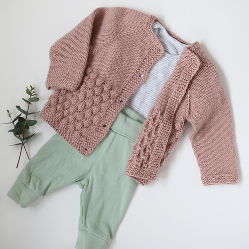 Ravelry: Bubble Stitch Cardigan pattern by Julie Taylor