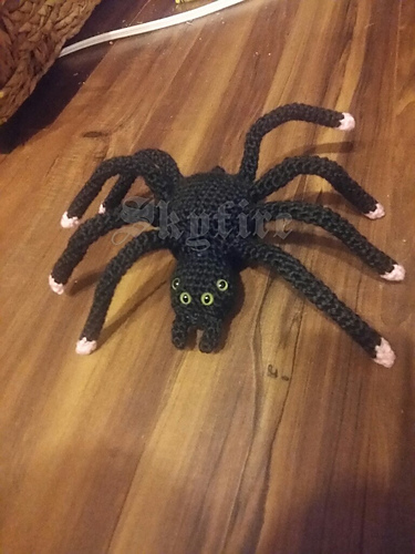 Ravelry: Tarantula Plush pattern by Beth Mulligan of Skyfire Creations
