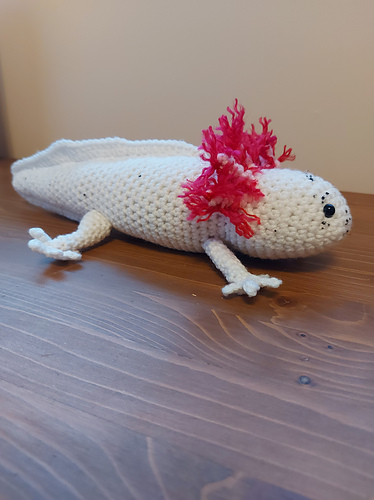 Ravelry: Axolotl Plush pattern by Beth Mulligan of Skyfire Creations