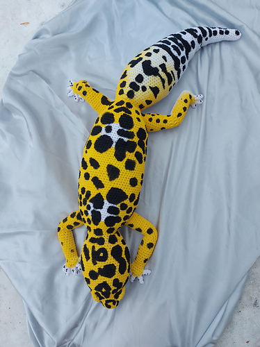 Ravelry: Large Leopard Gecko Plush pattern by Beth Mulligan of Skyfire ...