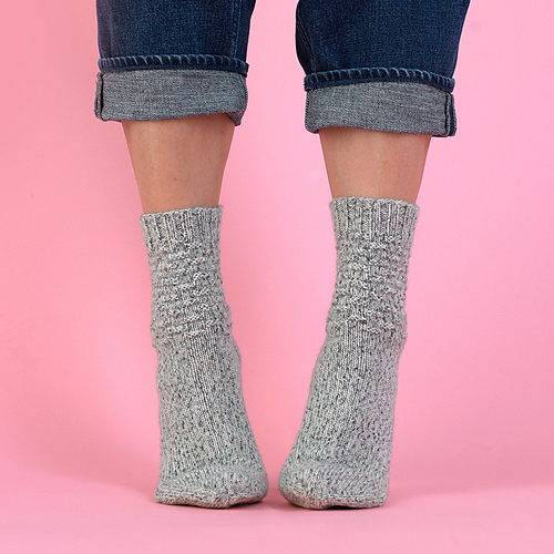 Ravelry: Warming Woven Socks pattern by Paintbox Yarns
