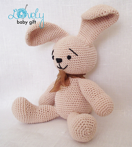 Ravelry: Bunny Stuffed Animal pattern by Viktorija Dineikiene