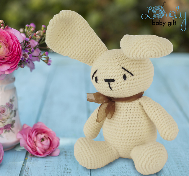 Ravelry: White Amigurumi Bunny pattern by Viktorija Dineikiene