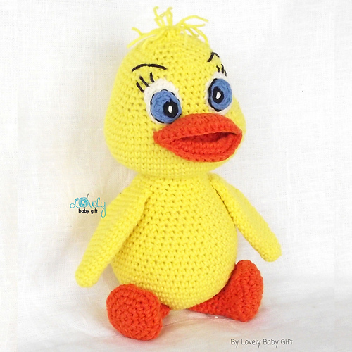 Ravelry: Amigurumi Duck Stuffed Animal pattern by Viktorija Dineikiene