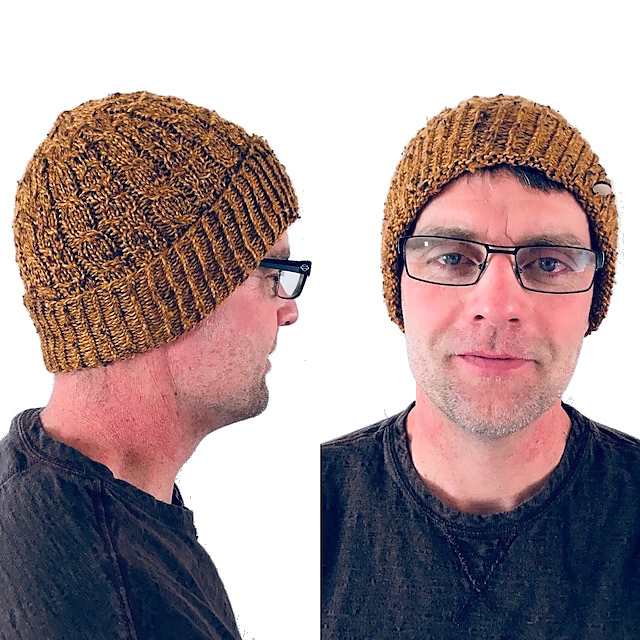 Ravelry: Ray's Cable Knit Watch Cap pattern by Amanda Lee
