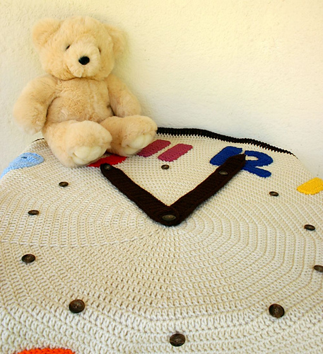 Ravelry: Clock Afghan pattern by Alaina Smith