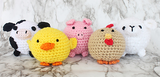 Ravelry: Farm Animals pattern by Alaina Smith